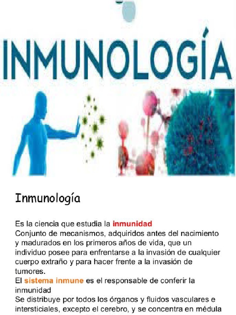 1 Inmunologia | PDF