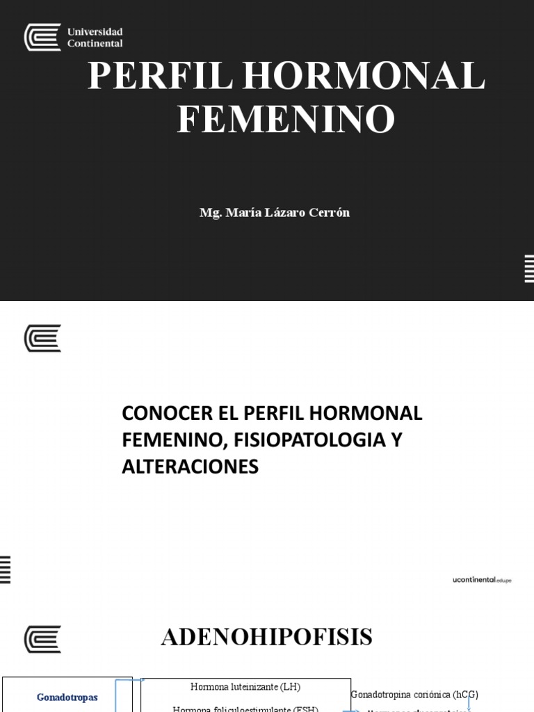 Hormonas Femeninas | PDF | Hormona luteinizante | Ciclo menstrual