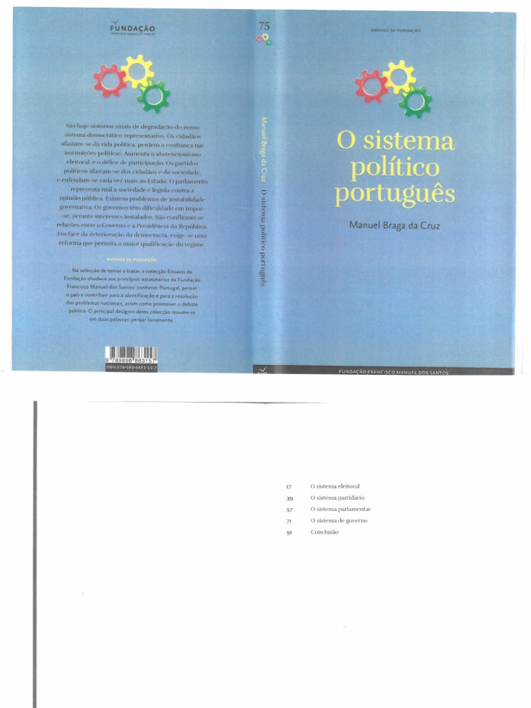 O Sistema Politico Português - Manuel Braga Da Cruz | PDF