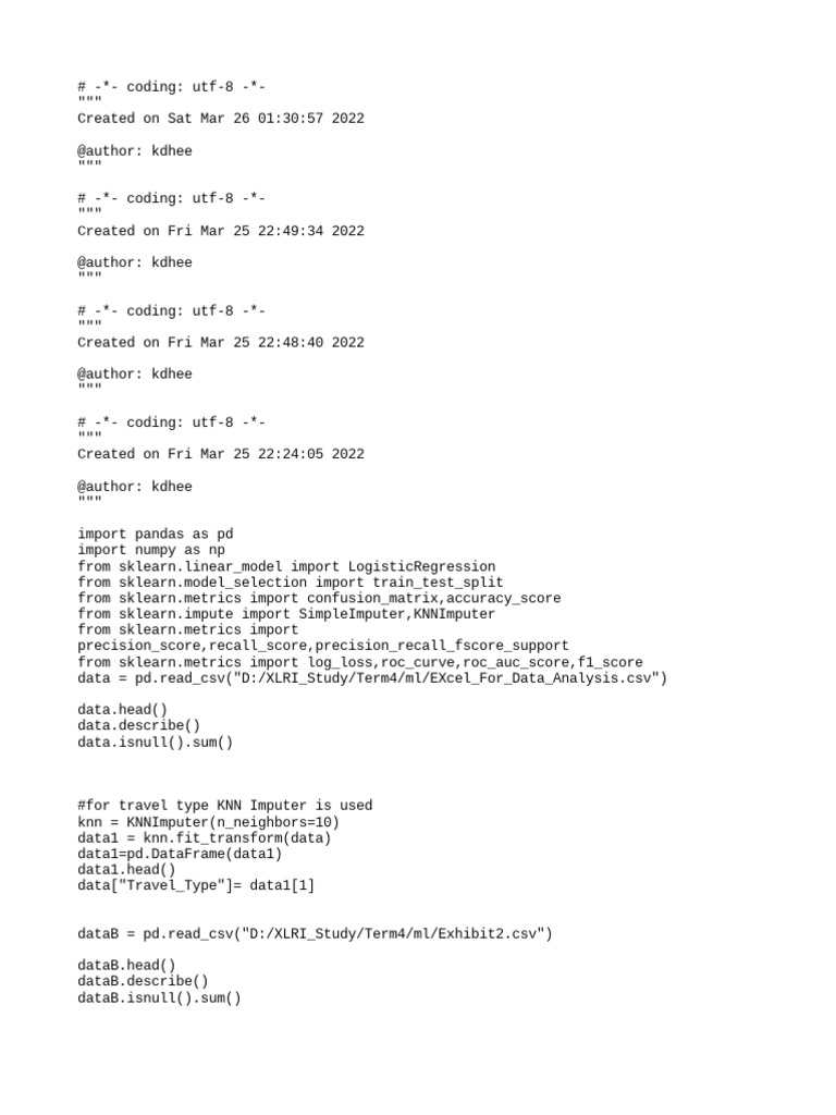 Logistic Regression | PDF