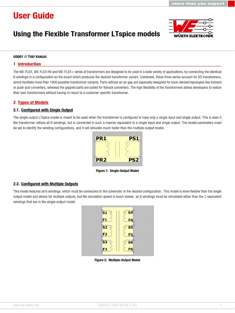 UG001 Flexible Transformer Instructions | PDF