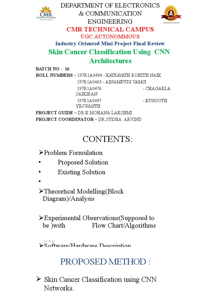 Skin Cancer Classification with CNN | PDF | Computational Neuroscience ...
