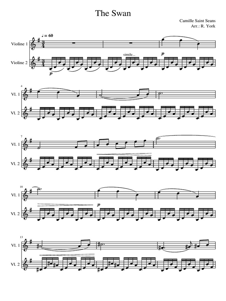 The Swan | PDF | Oral Literature | Ballet