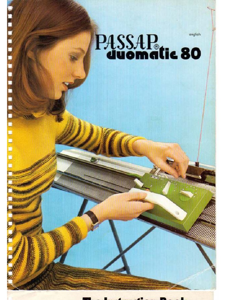 Passap Duo 80 Manual | PDF