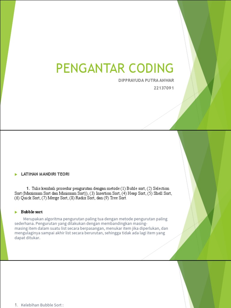 Pengantar Coding | PDF