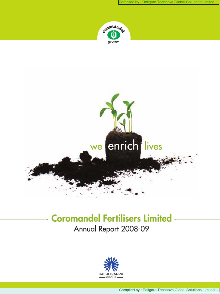 Coromandel International Ltd. 2008-09 | PDF | Employee Benefits ...