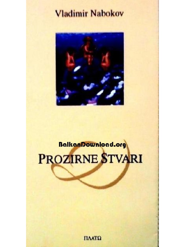 Vladimir Nabokov-Prozirne Stvari | PDF