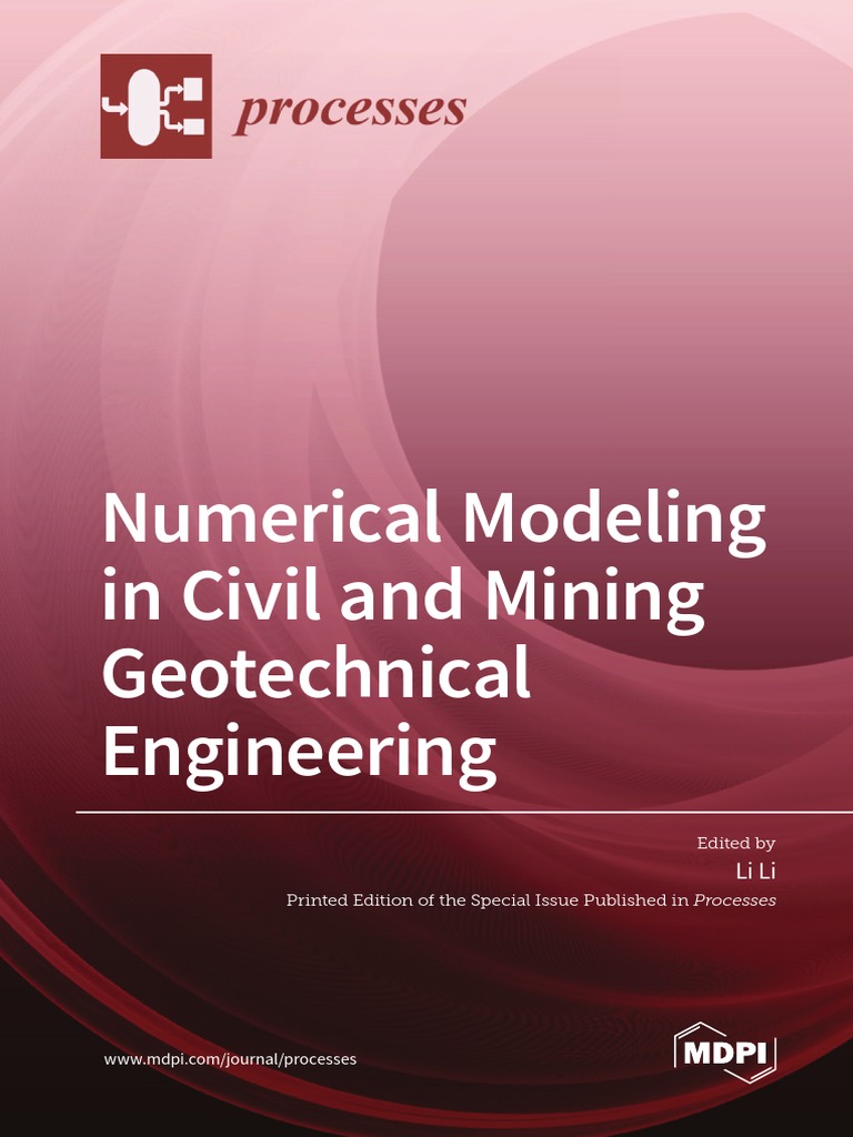 Numerical Modeling In Civil And Mining Geotechnical Engineering Pdf