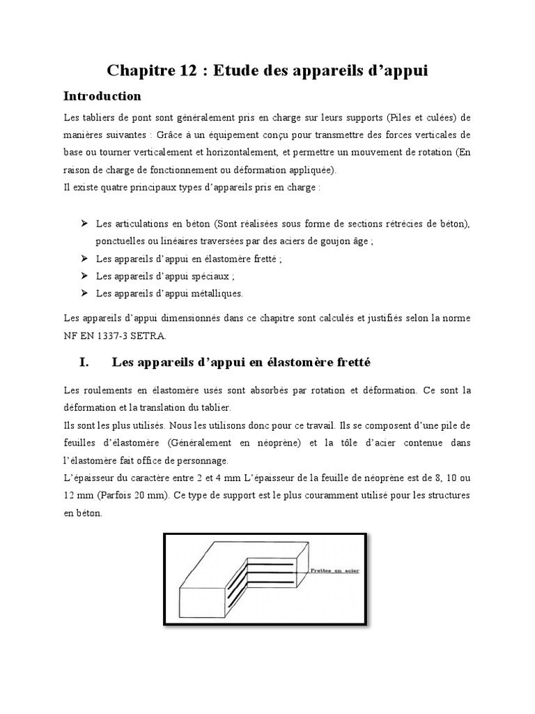 Appareil D'appui | PDF