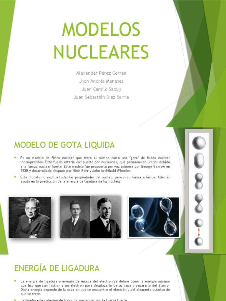 Modelos Nucleares | PDF | Núcleo atómico | Protón