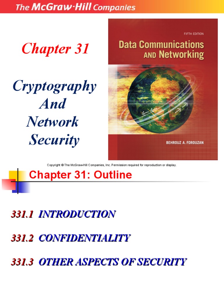 CH 31 | PDF | Encryption | Cryptography