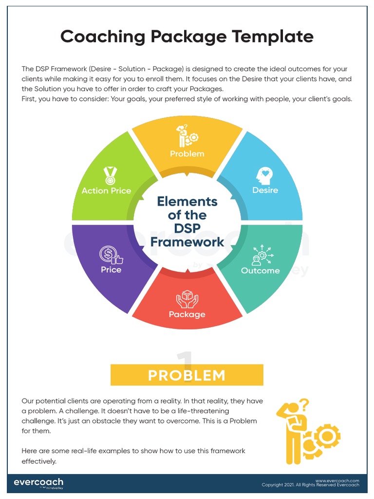 Coaching Package Template by Evercoach | PDF | Business