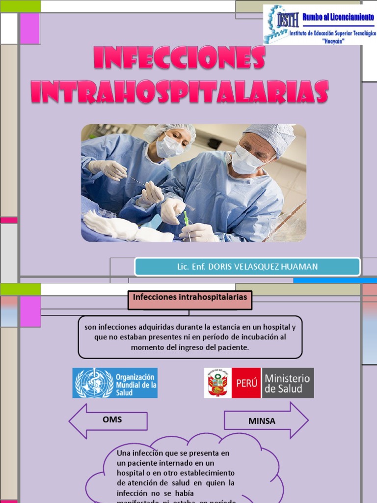 Infecciones Hospitalarias | PDF | Infección adquirida en el hospital | Especialidades Medicas