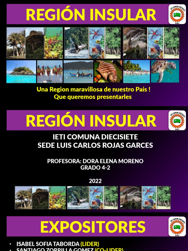 Características de la Región Insular | PDF | Isla | Colombia