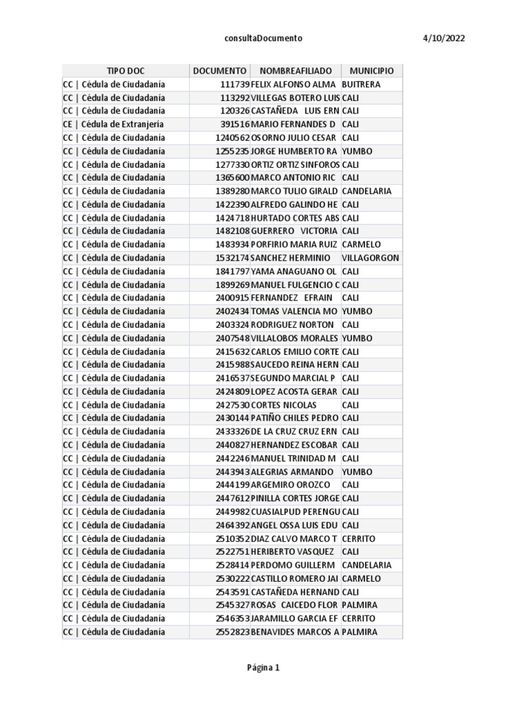 Consulta Documento | PDF | Control de acceso | Ciudadanía