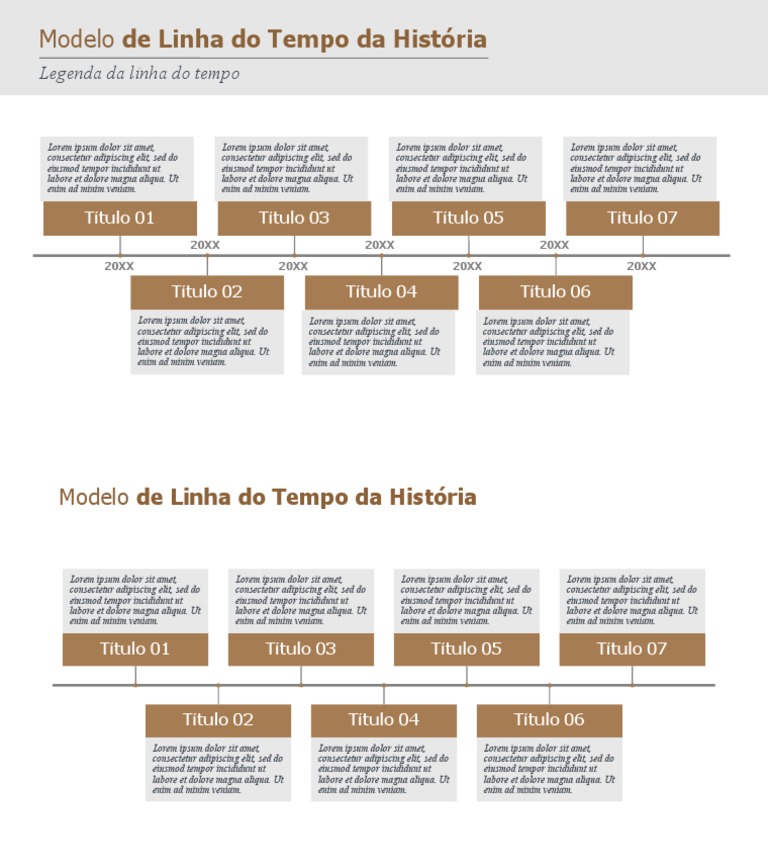 Linha Do Tempo | PDF