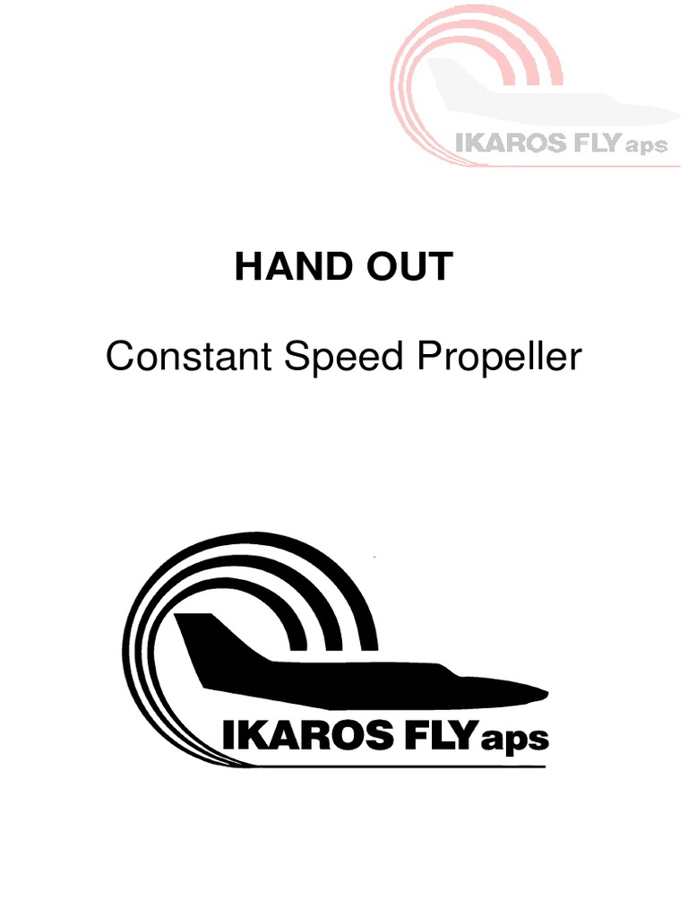 Constant Speed Propeller | PDF | Throttle | Propulsion