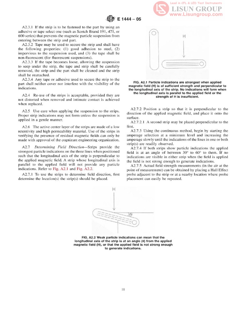 ASTM E1444 05 Standard Free Download (01 20) (11 20) | PDF