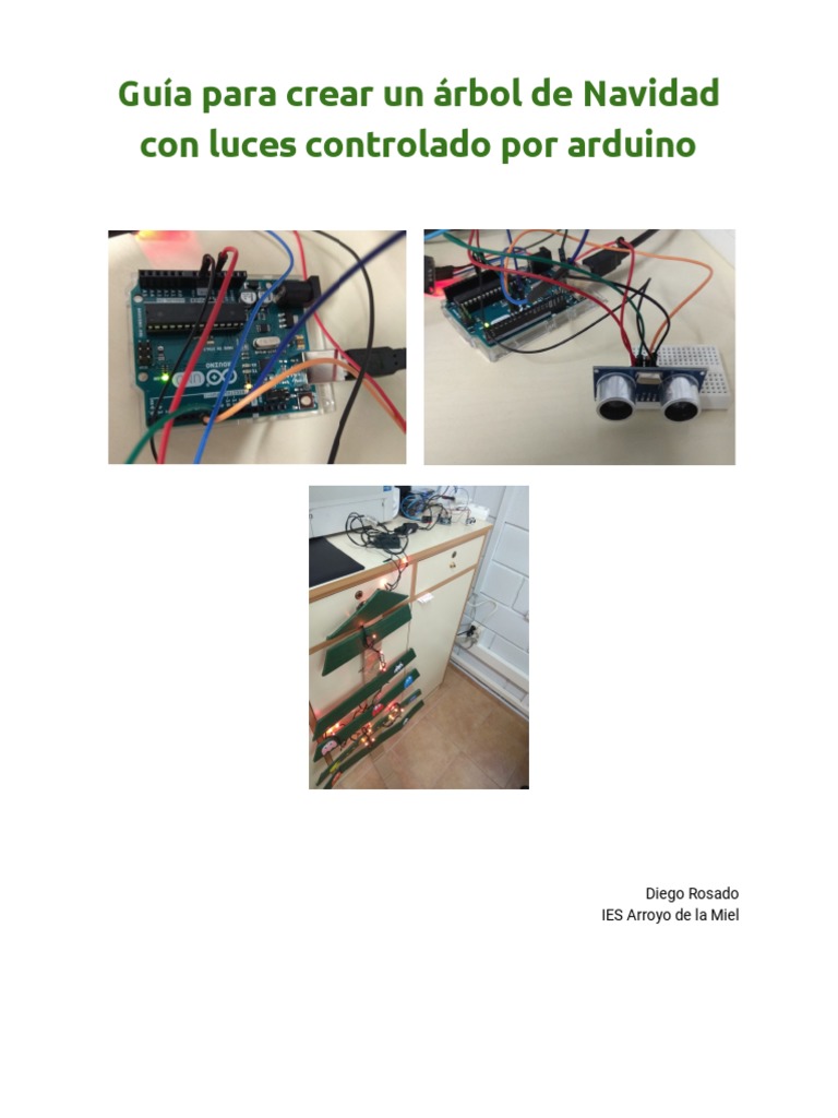Guía-para-crear-un-árbol-de-Navidad-con-luces-controlado-por-arduino | PDF