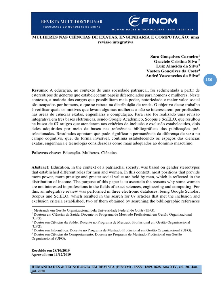 Mulheres nas Exatas: Desafios e Barreiras | PDF | Science | Engenharia