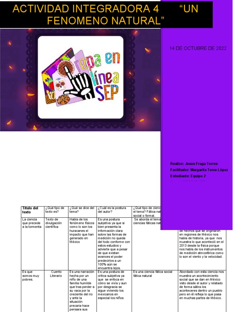 Fraga Torres Jesus M3S2AI4 | PDF | Ciclones tropicales | Science