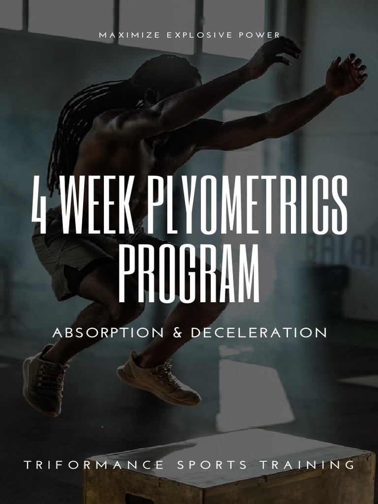 4 Week Plyometrics Program | PDF