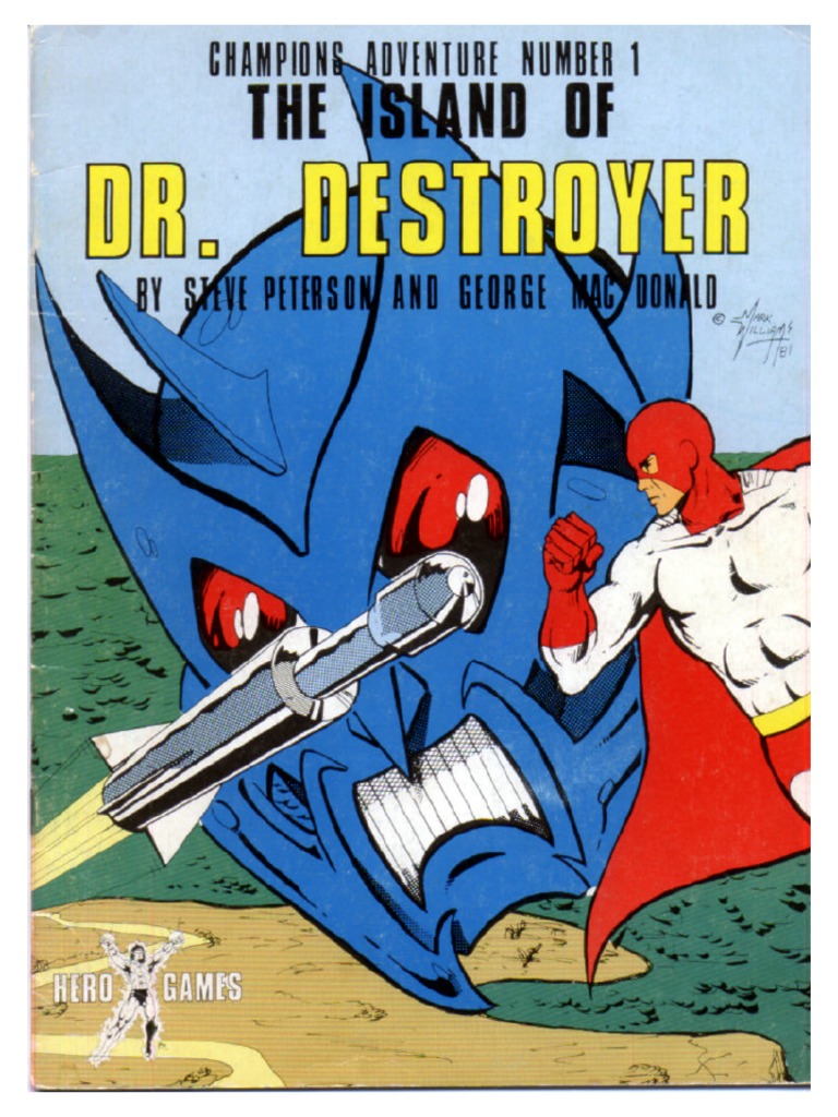 Champions - New Millenium - The Isle of DR Destroyer | PDF | Helicopter ...