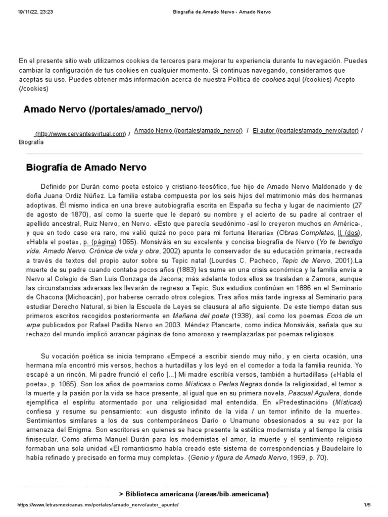 Amado Nervo | PDF