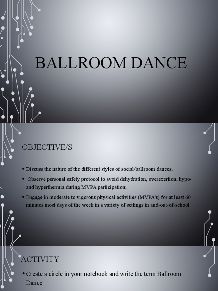 Ballroom Dance Pdf Ballroom Dance Performing Arts