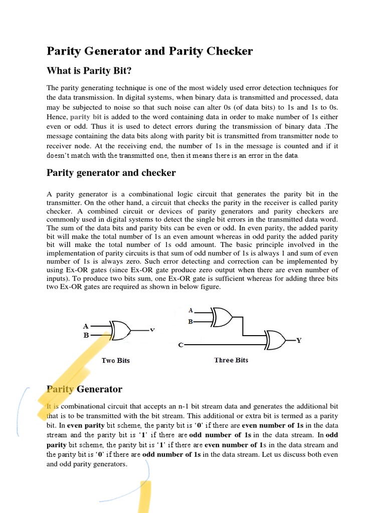 Digital Logic Note For Exam | PDF