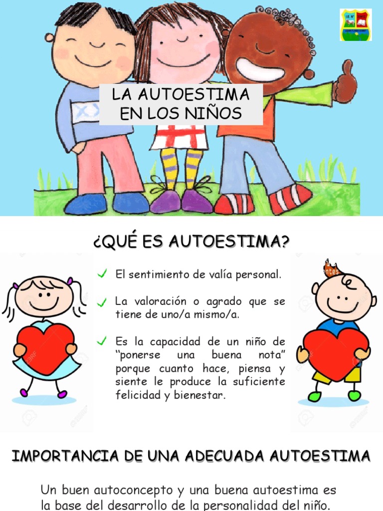 Autoestima en Los Niños | PDF