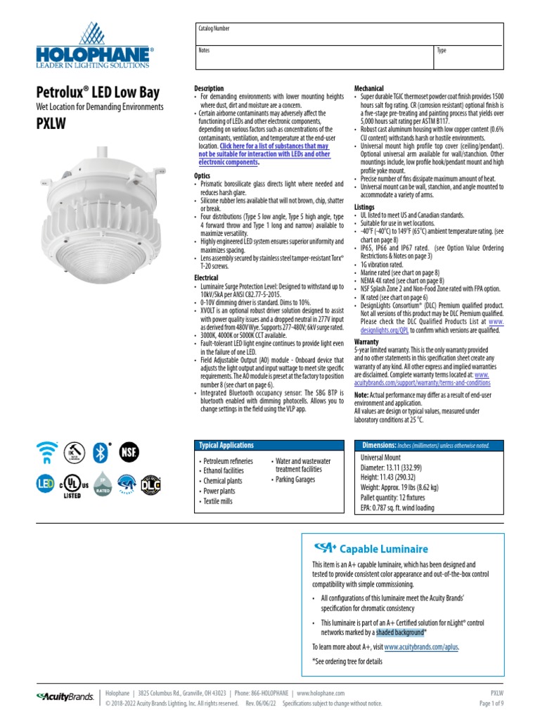 PXLW - Petrolux Led | PDF | Light Emitting Diode | Building Engineering