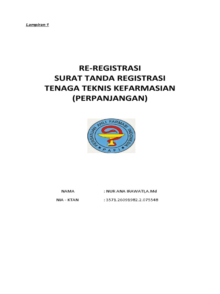FORM STRTTK Perpanjangan NEW | PDF | Bisnis