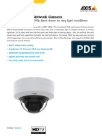 Datasheet Axis p3735 Ple Panoramic Camera en US 443423 | PDF | Camera ...