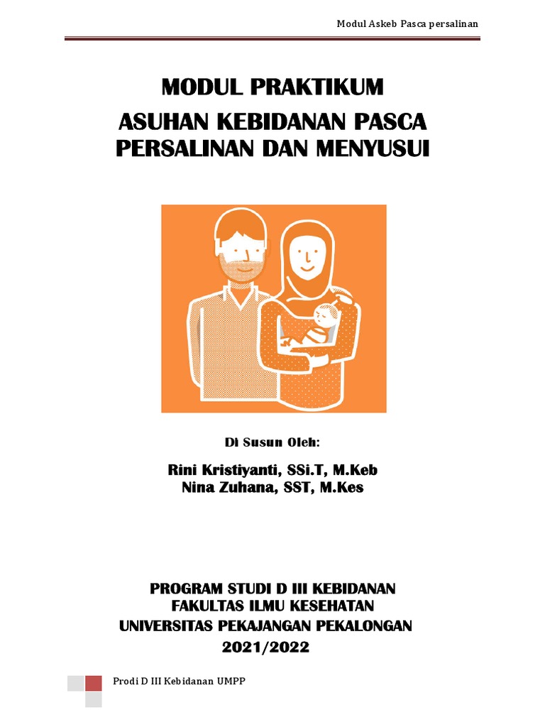 Modul Praktikum Askeb Pasca Persalinan 2021 | PDF | Karier & Perkembangan | Kesehatan Holistik