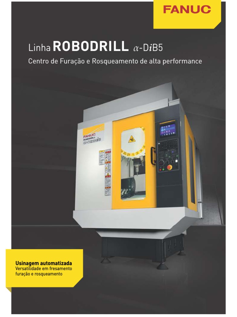 Cat Fanuc Robodrill Romi Po Aa-04 072021 Baixa | PDF | Robô | Robótica