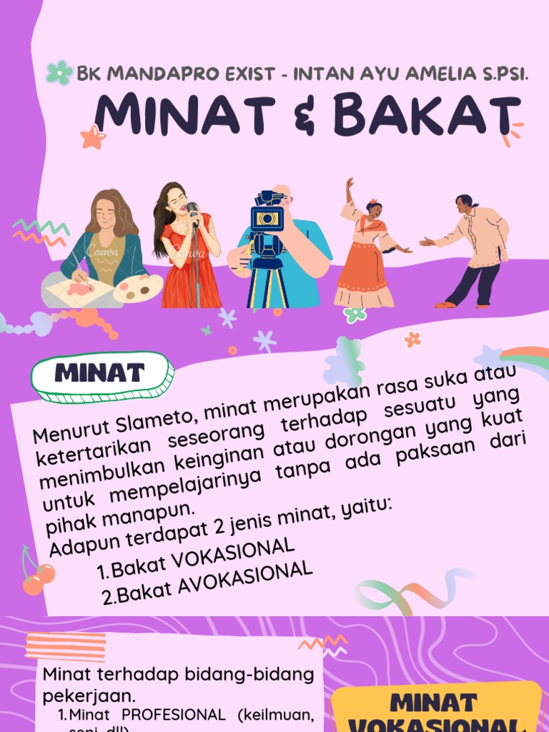 Minat Bakat | PDF