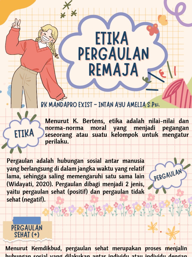 Etika Pergaulan | PDF