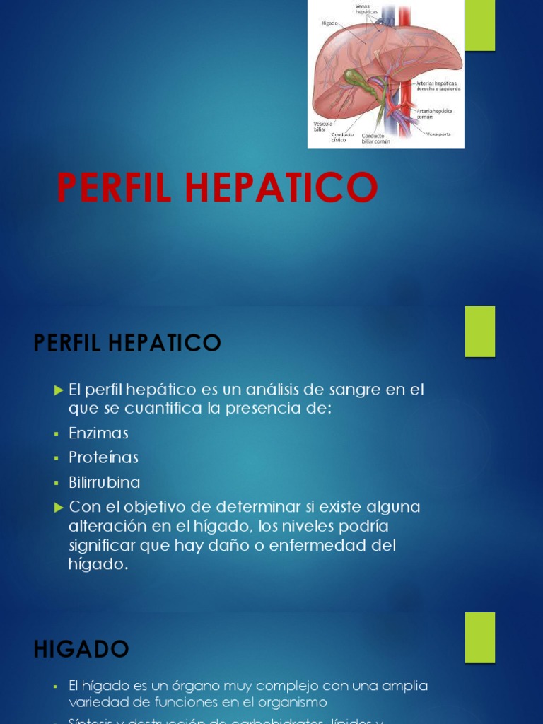 Perfil Hepatico | PDF