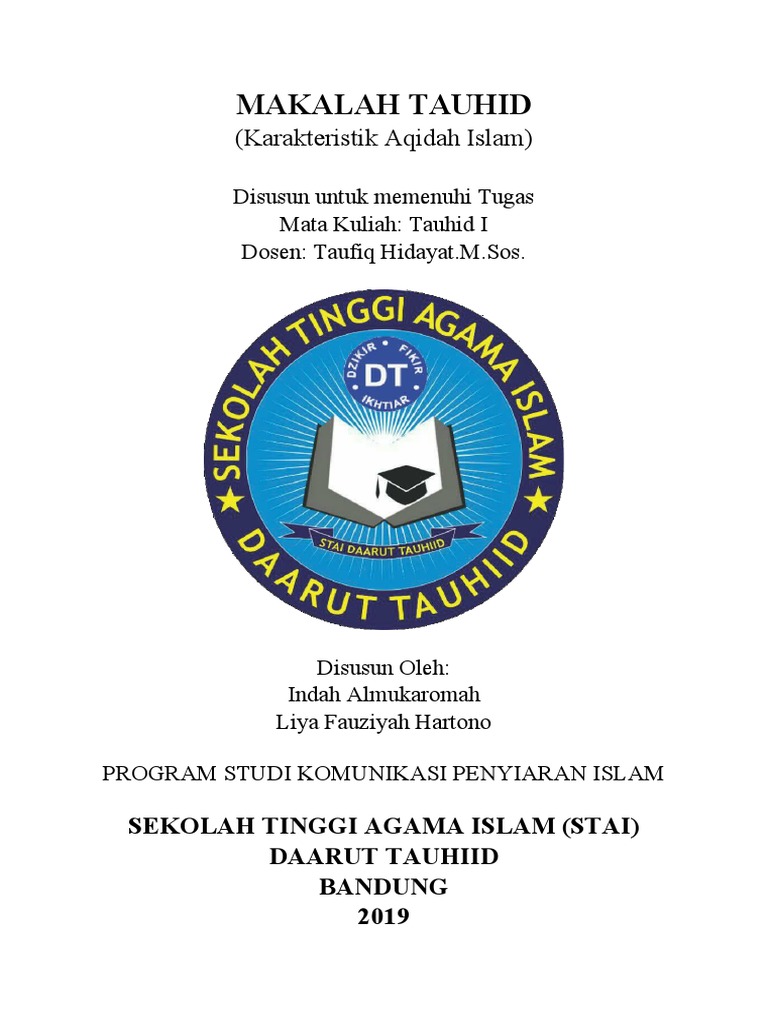 Karakteristik Aqidah Islam dan Tauhid | PDF | Agama & Spiritualitas