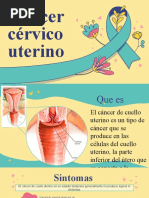 Triptico CA de Utero | PDF | Cáncer de cuello uterino | Cáncer