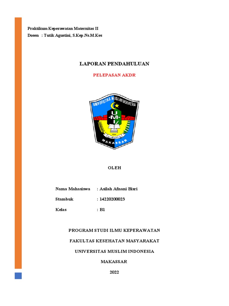 LP Pelepasan Akdr | PDF