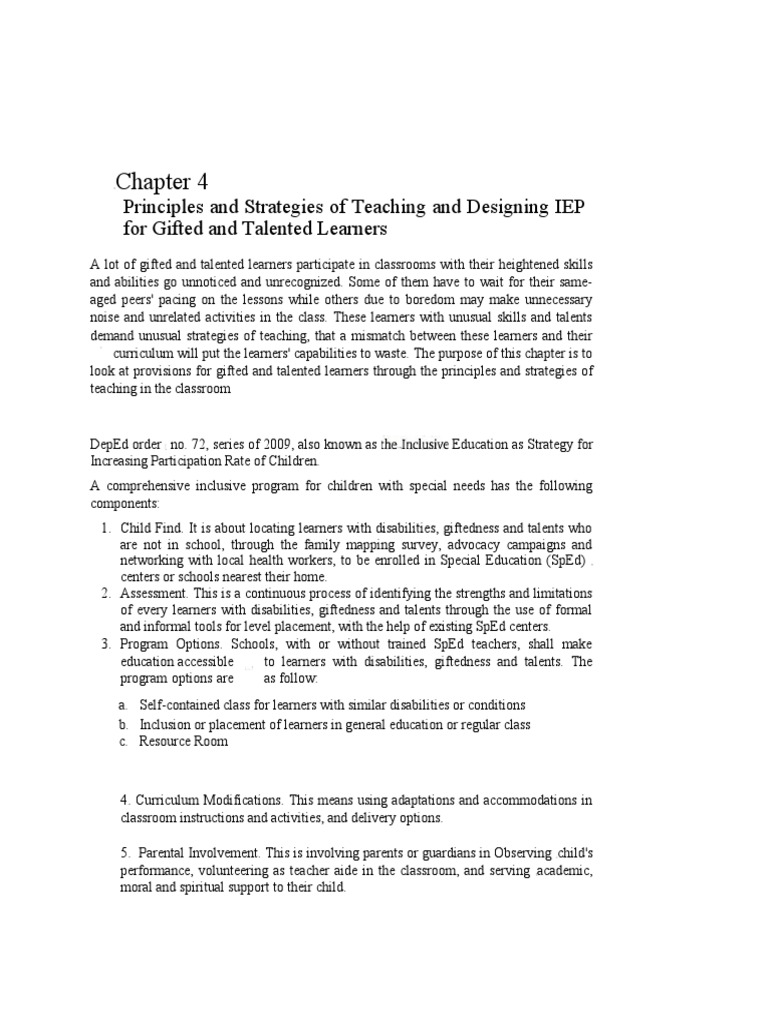 Iep Report | PDF
