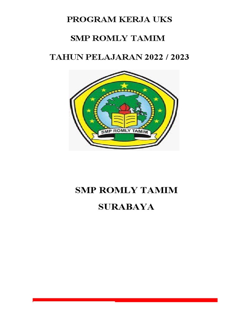 Proker Uks Romly Tamim 2022 | PDF | Pengembangan Diri