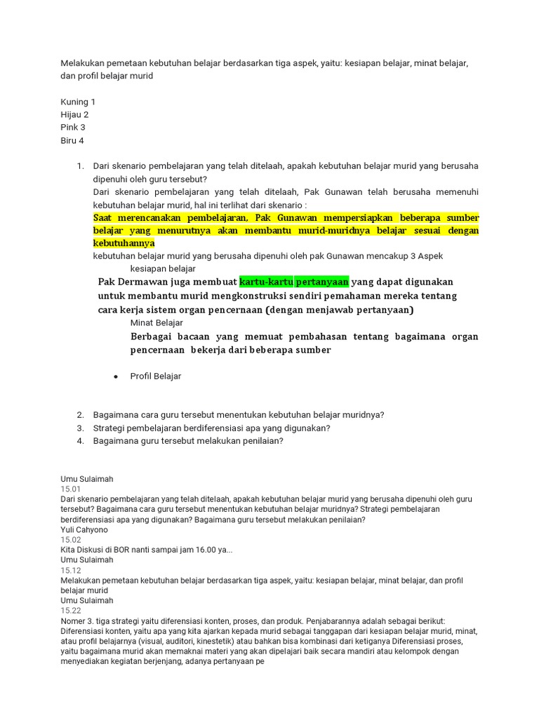 Contoh Skenario | PDF