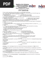 EPP 5 - PERIODICAL EXAM WITH TOS 2nd QUARTER | PDF