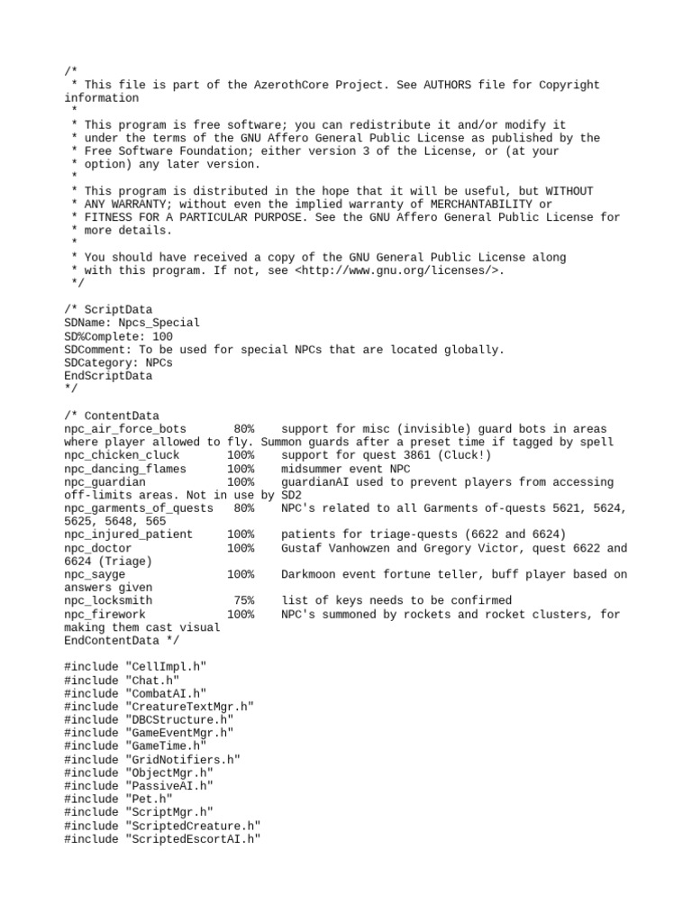 Npcs Special | PDF | Gnu | Free Software