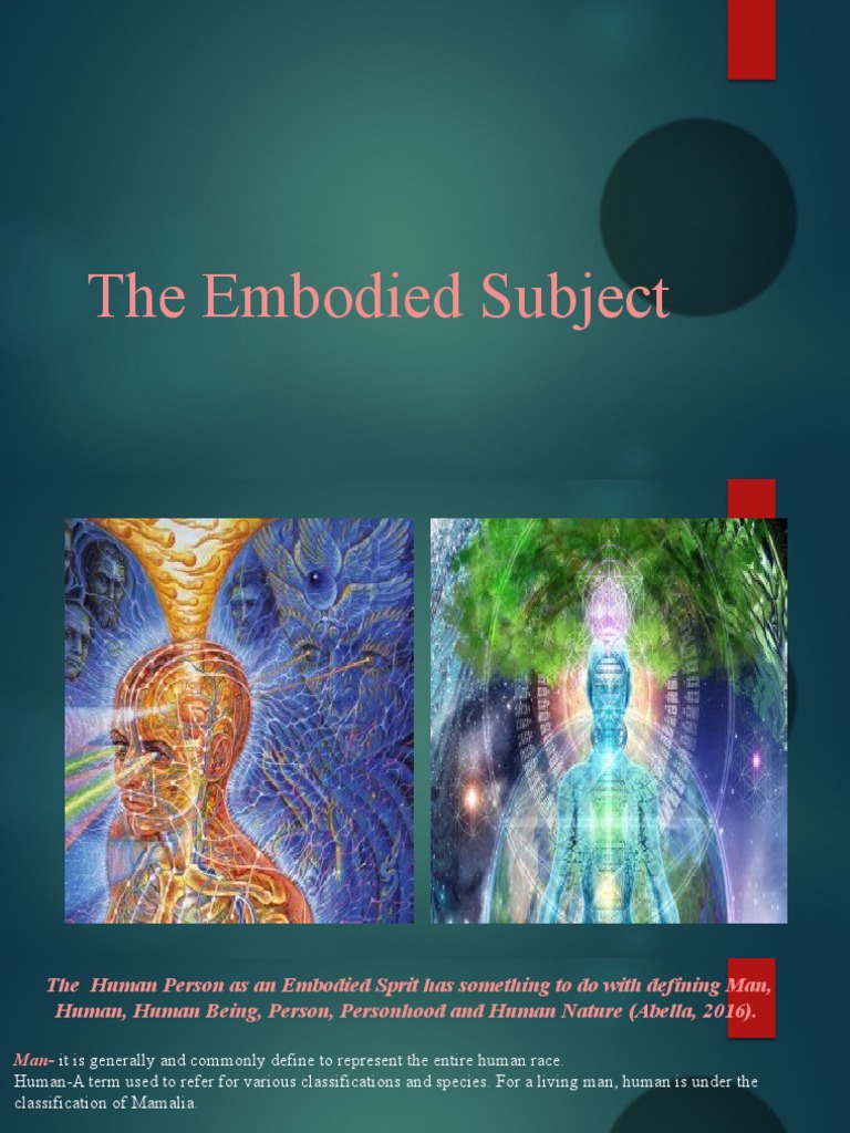The Embodied Subject | PDF