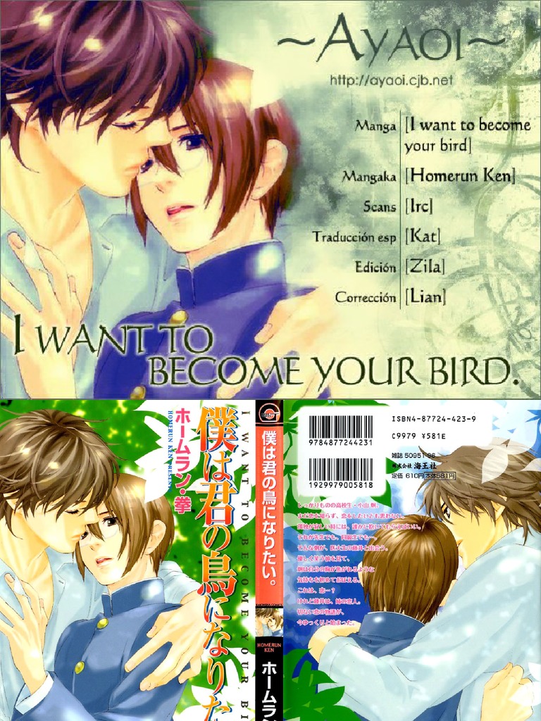 Boku Wa Kimi No Tori Ni Naritai (Completo) | PDF