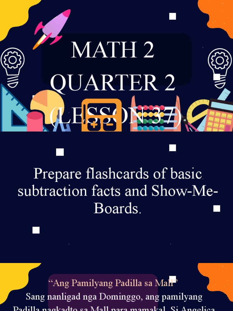 Math Quarter 2 Lesson 37 | PDF